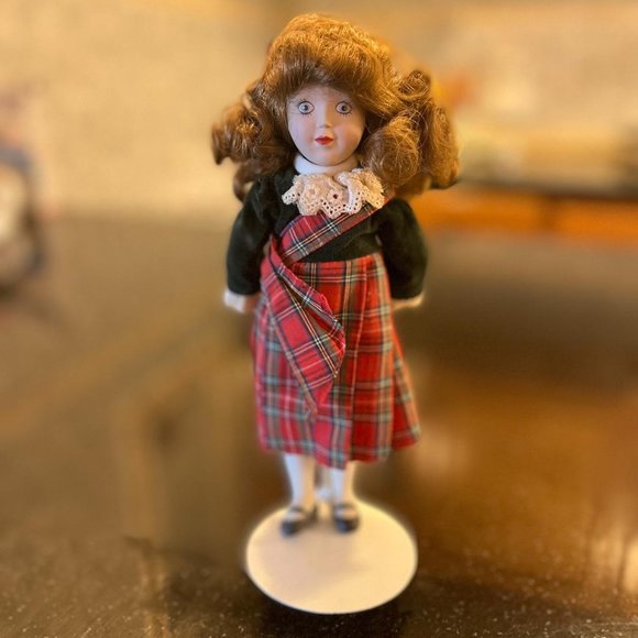 Ruby Lane | Toys | Ruby Lane Scotland Porcelain Doll | Poshmark